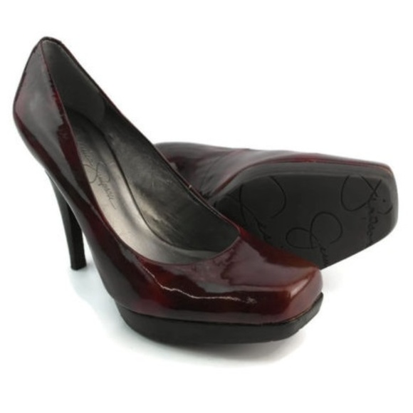 Jessica Simpson | Shoes | Jessica Simpson Womens Red Tortoise Platform ...